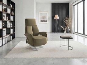 XXXLutz RELAXAČNÍ KŘESLO, kůže, olivově zelená Sit & More - Online Only křesla & taburety - 00014403575J