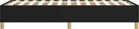 Rám postele s boxspringem černý 100 x 200 cm textil 3120939