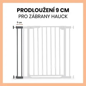 Hauck Zábrana Open N Stop 2 rozšíření o 9 cm Dark Grey