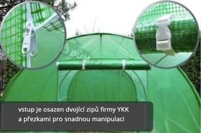 Zahradní fóliovník 2x4m VespaGarden - zelený