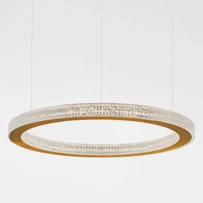 LED lustr Fiore 60 zlaté