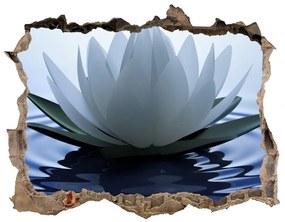 Wallmuralia Samolepící nálepka fototapeta Vodní lilie 95x64 cm