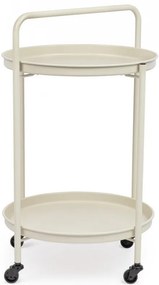 BIZZOTTO Zahradní vozík AUSTIN krémový ø44,5 cm