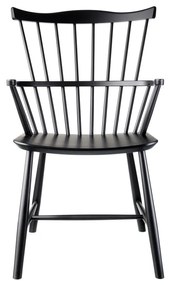 Židle J52B z dubového masivu Barva dřeva:: černý dub