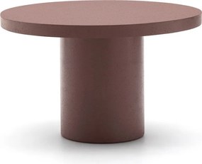 Betonový kulatý zahradní jídelní stůl ø 120 cm Aiguablava – Kave Home