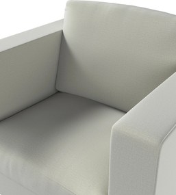 Potah na křesko IKEA Karlanda, krátký barva zelená látka sametová