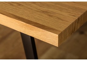 Massive home | Jídelní stůl LOFT 160cm dub přírodní
