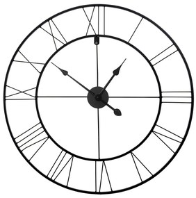 Nástěnné hodiny Loft 80 cm