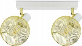 Stropní Svítidlo Lustr Stropní Svítidlo Gold Globe 488-BG2 Led 2xE27 Led Pohyblivá