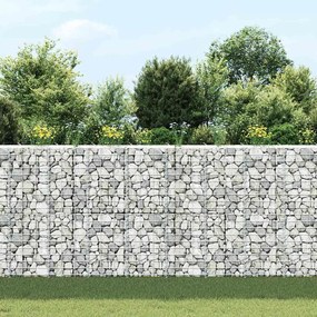 Gabionové vyvýšené záhony 3 ks 30 x 30 x 100 cm železo 151249