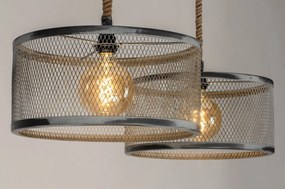 Závěsné designové industriální svítidlo nad jídelní stůl Divornno