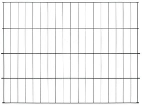 vidaXL Marketos Zahradní plot 115 x 79 cm zelený