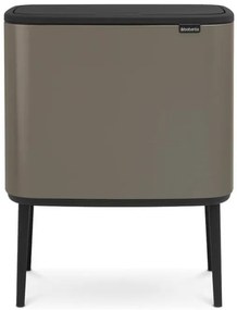 Brabantia BO Touch Bin 3x11L platinová