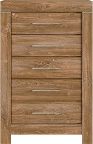 XXXLutz KOMODA, barvy dubu, 70/110/45 cm Welnova - Široké komody - 002427002812