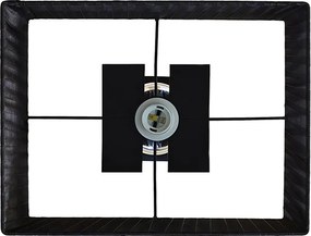 Designová stolní lampa Kamaria 55 cm černá