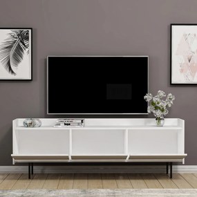 Kalune design TV stolek ATLAS bílý