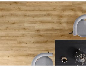 Mexen Beaver Creek, vinylová podlaha 1227 x 187 mm LVT Dryback 2,5 mm, PVC podklad, 4stranná V-drážka, dub, F1302-1227-187-255-4V1-01
