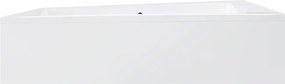 Besco Intima Duo asymetrická vana 180 x 125 cm levá bílá VANINTID18L
