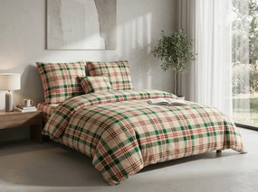 Mikroplyšové povlečení WINTER PLAID barevné Rozměr povlečení: 70 x 90 cm | 140 x 220 cm