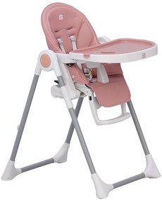 Jídelní židlička Scarlett Rosa - růžová