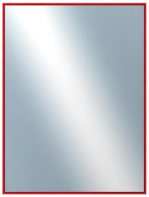 DANTIK - Zarámované zrcadlo - rozměr s rámem cca 60x80 cm z lišty Hliník červená P269-210 (7269210)
