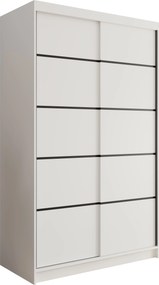 ADRK Furniture Posuvná skříň Lizi 120 ADRK-SW-LIZ-120-WW