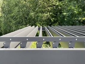 LANIT PLAST, s.r.o. hliníková bioklimatická pergola LANITPLAST PREMIUM PLUS 5x3 m ELEKTRICKÁ LG4093