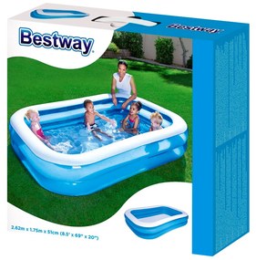 Bestway 54006 Family Pool 262 x 175 x 51 cm