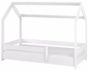 Dětská postel Domeček 160x80 cm Bílá - Bez šuplíku