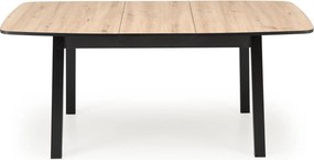 Rozkládací jídelní stůl Barril 130/170 cm dub artisan/černý