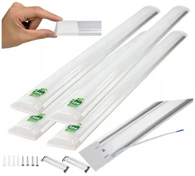 4x LED panel ECOLIGHT - EC79935 - 120cm - 36W - 230V - 3600Lm ...