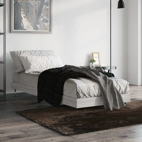 vidaXL Rám postele 75 x 190 cm kompozitní dřevo [832210] Barva: šedá sonoma