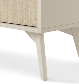 PSK Regál NATURAL, Písková/Scandi 80 cm