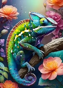 ALIPSON Puzzle Barevný chameleon / 500 dílků / od 12 let