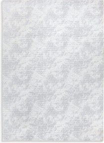 Koberec Print1, 120x160 cm, stříbrný