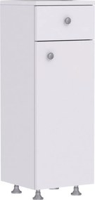 Casarredo - Komfort nábytek Spodní koupelnová skříňka ALIM D30S/1, bílá