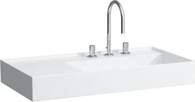 Laufen Kartell umyvadlo by 90x46 cm bez otvoru pro baterii, bez přepadu H8103390001121