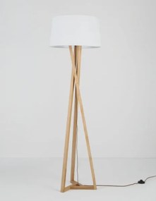 Dřevěná stojací lampa Salino B 50 Dřevo