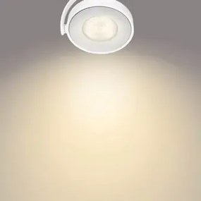 Philips Clockwork 2x4.5W bílá / LED bodové svítidlo / 1000lm / 2700K /