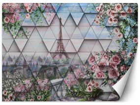 Gario Fototapeta Eiffelova věž na jaře Materiál: Vliesová, Rozměry: 200 x 140 cm