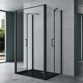 design sprchový kout RAVENA R66 - U-form 90-140cm