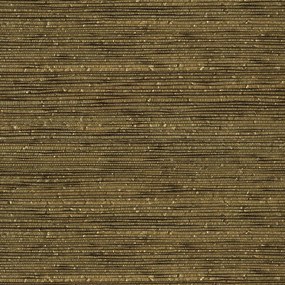 Přírodní tapeta hnědá rohož se zlatým leskem 303537 Natural Wallcoverings III Eijffinger