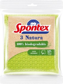 Spontex Natura houbová utěrka 3 ks