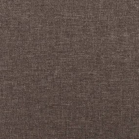 vidaXL Marketos Polohovací křeslo taupe textil