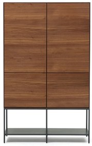 Skříňka v dekoru ořechu v přírodní barvě 97,5x160 cm Vedrana – Kave Home