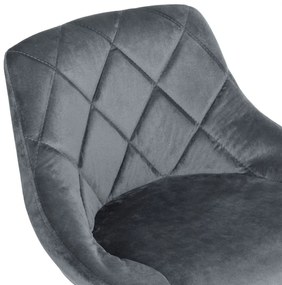 Barová otočná stolička STYLUS Černá