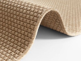 Behúň Nature 104271 Beige – na von aj na doma, 80x250, béžová, chodba / predsieň, BT Carpet