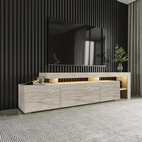 Televizní stolek Beliz Travertine