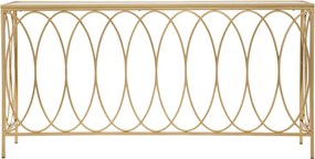 Designová konzole Wahponjea 160 cm zlatá