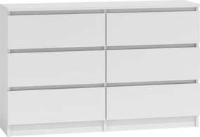 Komoda MALMO M6 120 bílá